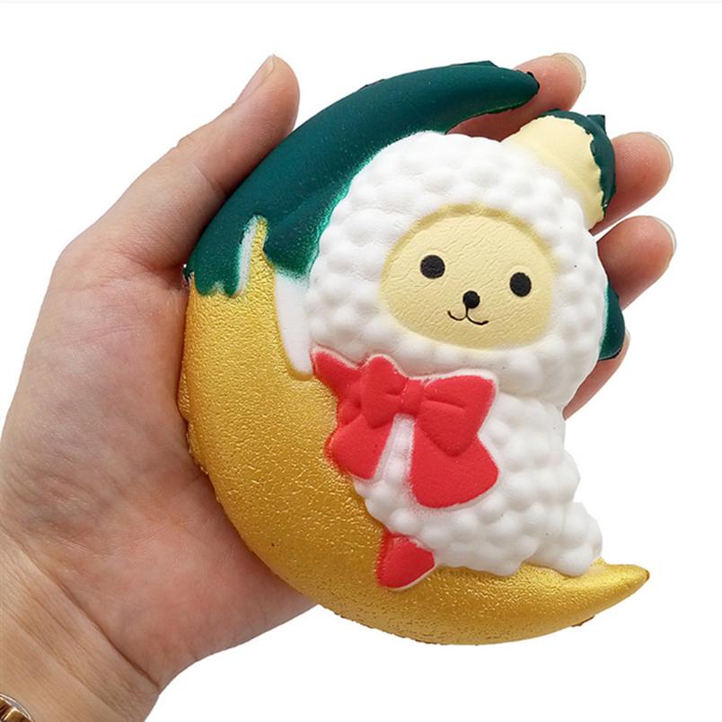 Buy Jumbo Unicorn Moon Squishy Super Soft Slow Rising Squeeze Toys at ...