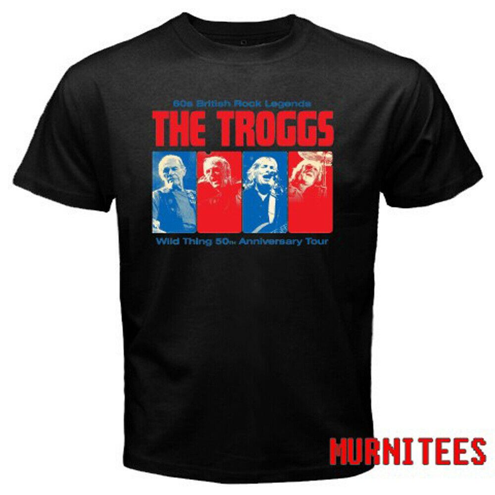 Buy The Troggs Rock Legend 50th Anniversary Tour Logo Summer Men T ...