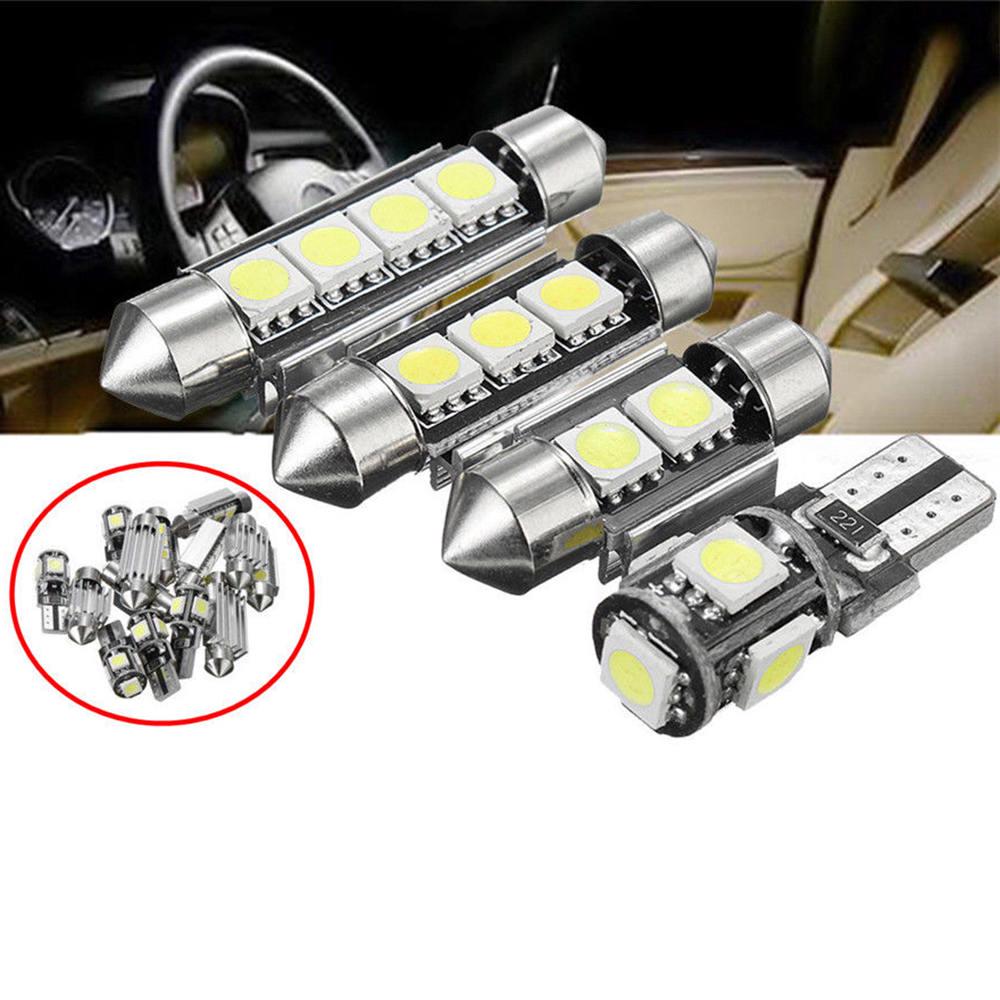 Buy 14Pcs White Interior LED Light Kit For BMW 3 Series E90 328i 335i ...