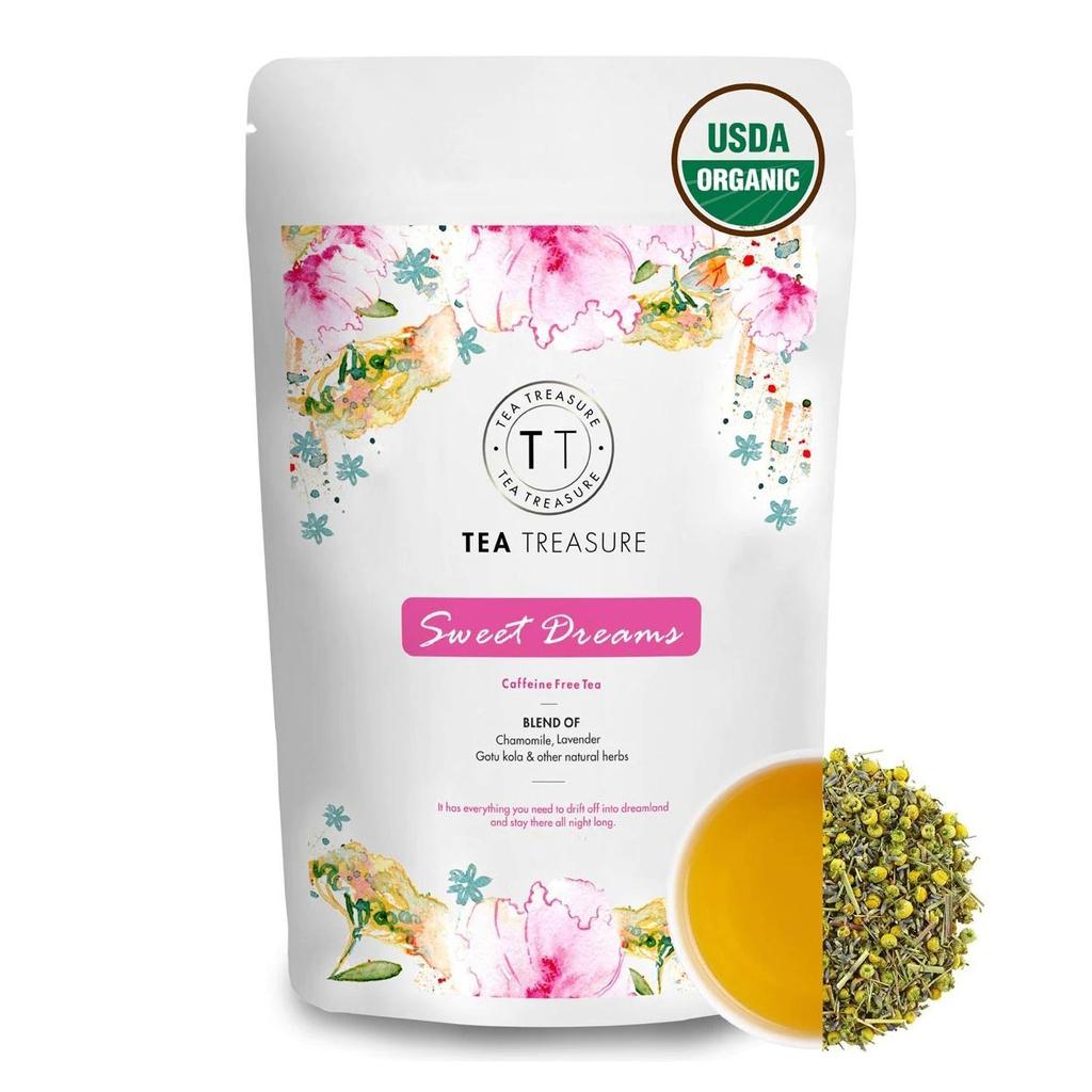 Buy Herbal Tea for Good Sleep (100 G), Sweet Dream Tea, Tea Treasure at ...