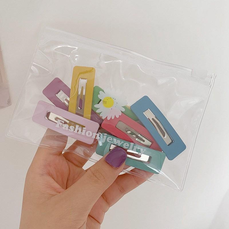 Cheap Women Girls Exquisite Simple Metal Snap Pins Charming Hair Clips ...
