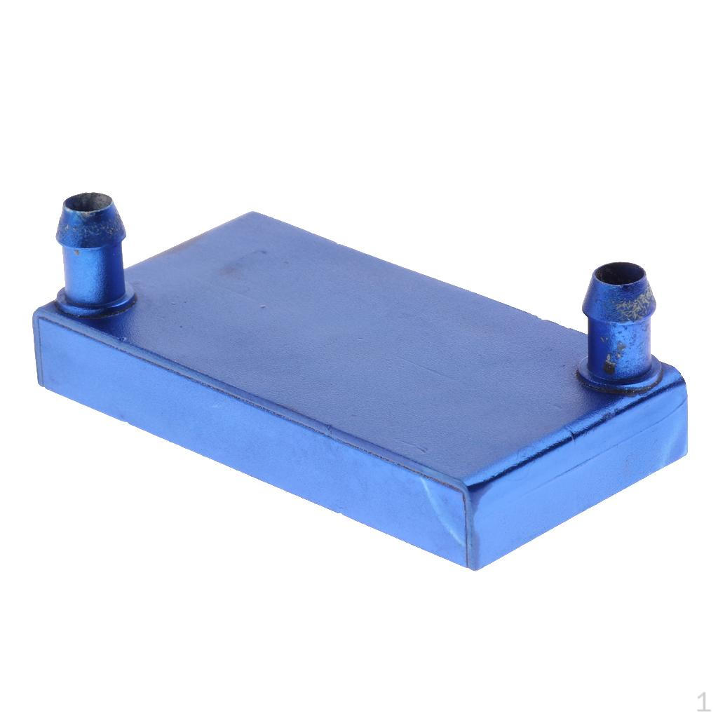 Buy Aluminum Water Cooling Block for CPU Liquid Radiator Heatsink ...