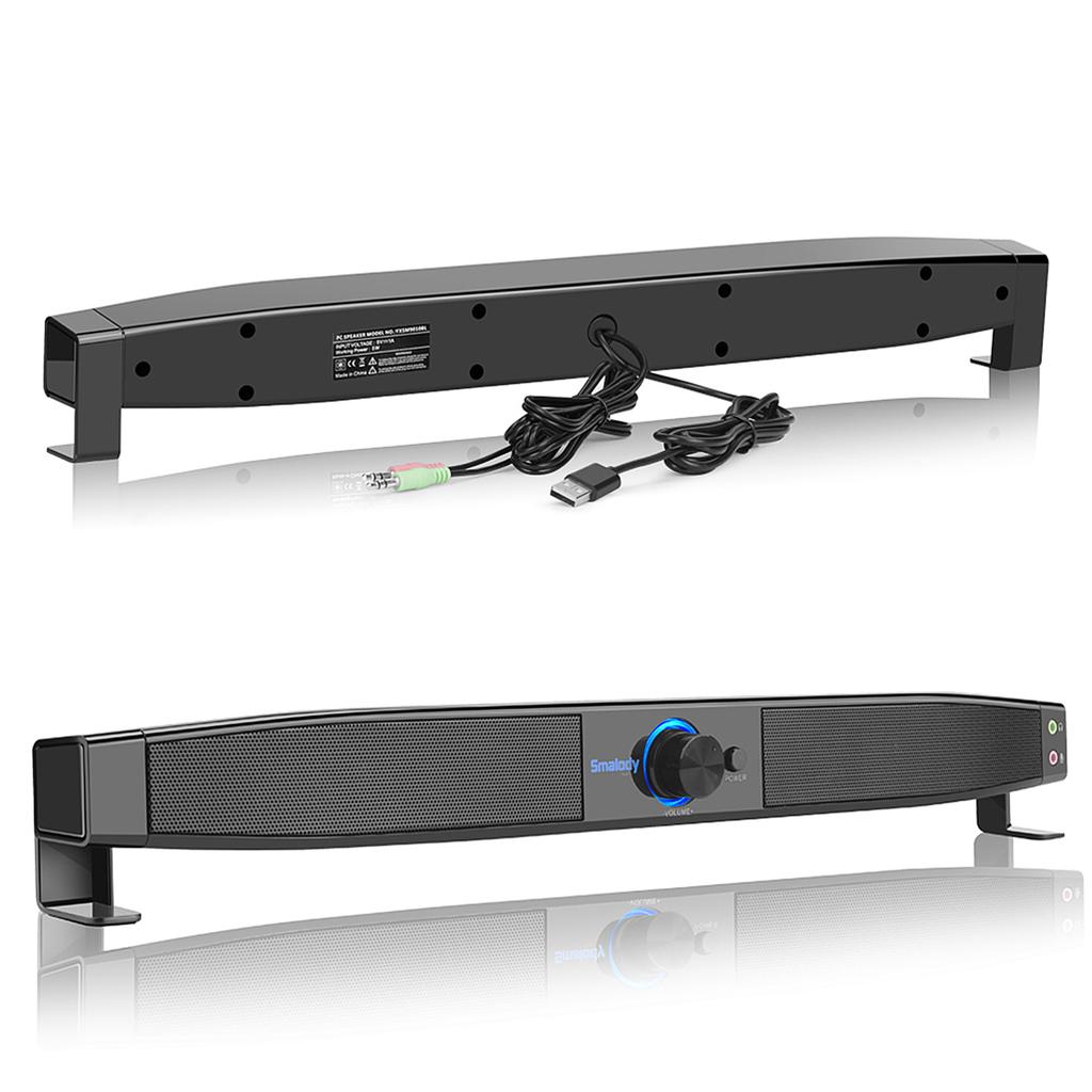 Buy Soundbar USB Powered Speakers Home Theater 5W Stereo Subwoofer w ...