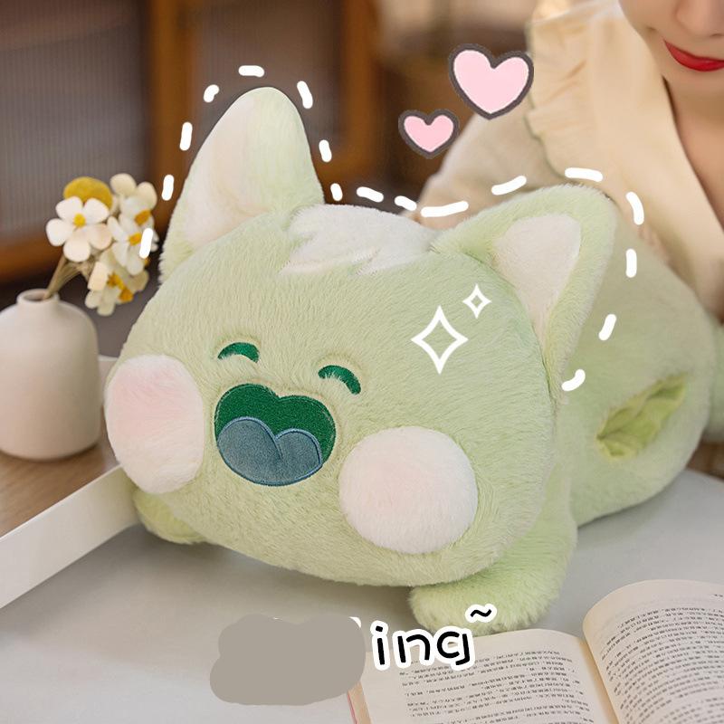 Buy Dudu Cat Warm Hands Throw Pillow Winter Warmth Keeper Cute Gift For ...