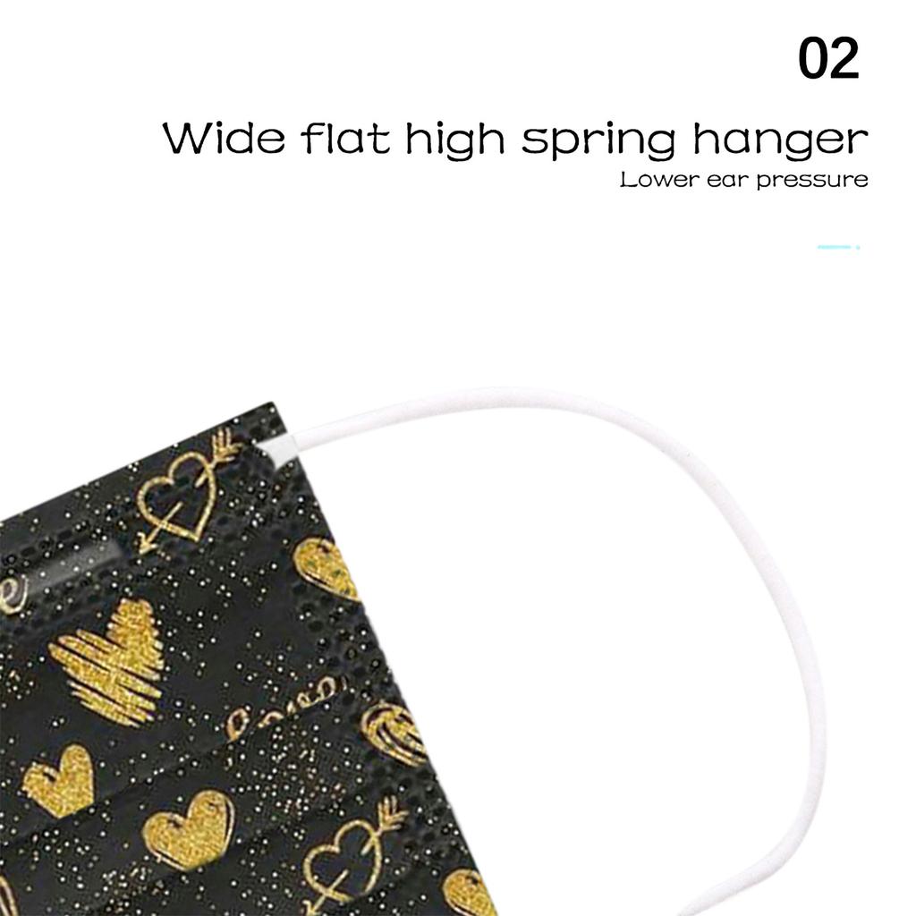 Cheap Valentine's Day Disposable Face Mask For Adult Valentines Masks ...