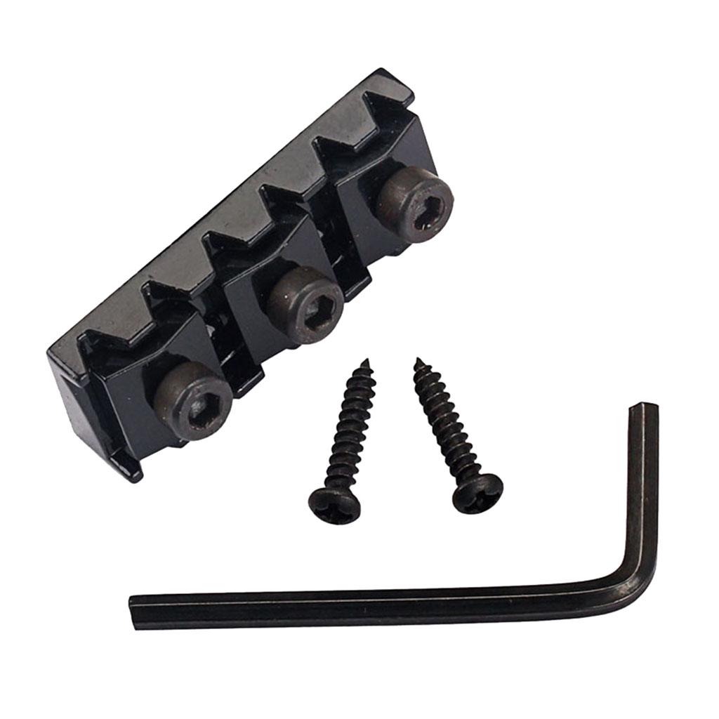 Electric Guitar Parts Black 42mm Guitar Locking Lock Nut String Lock Electric Guitar Parts Black 42mm Guitar Locking Lock Nut String Lock