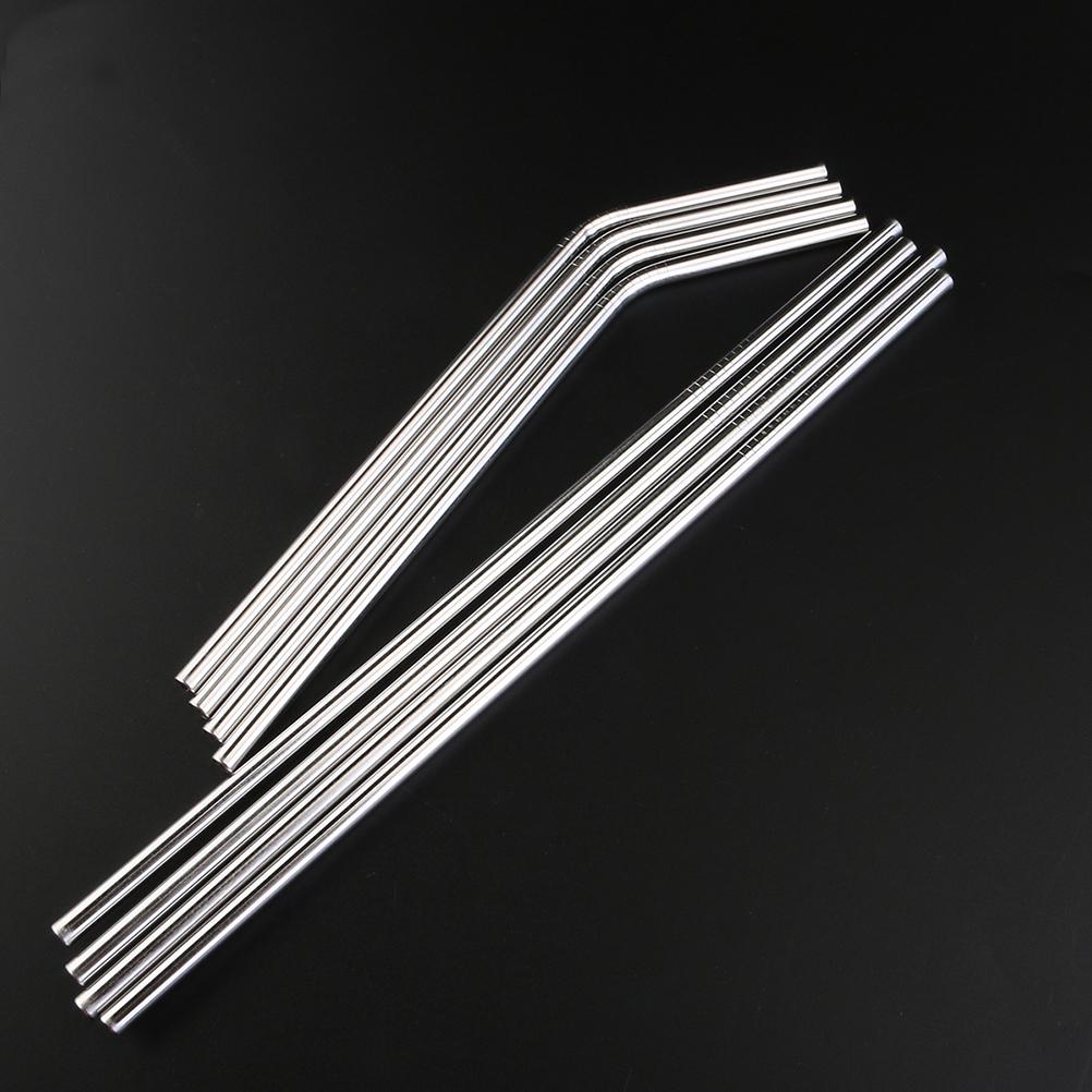 Buy 11pcs Curved and Straight Sucker Perfect Creative Drinking Straw ...