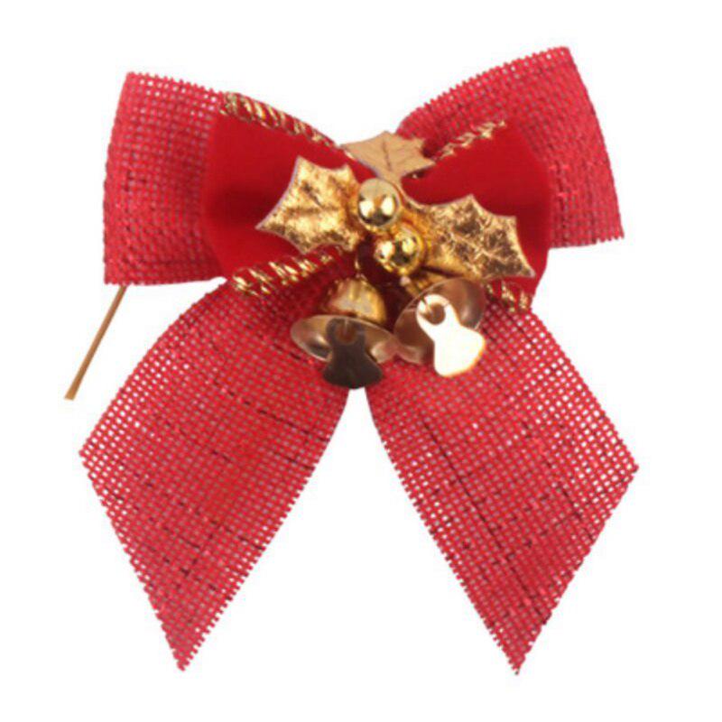 Buy Christmas Bow With Bells Christmas Cute Gifts Christmas Tree ...