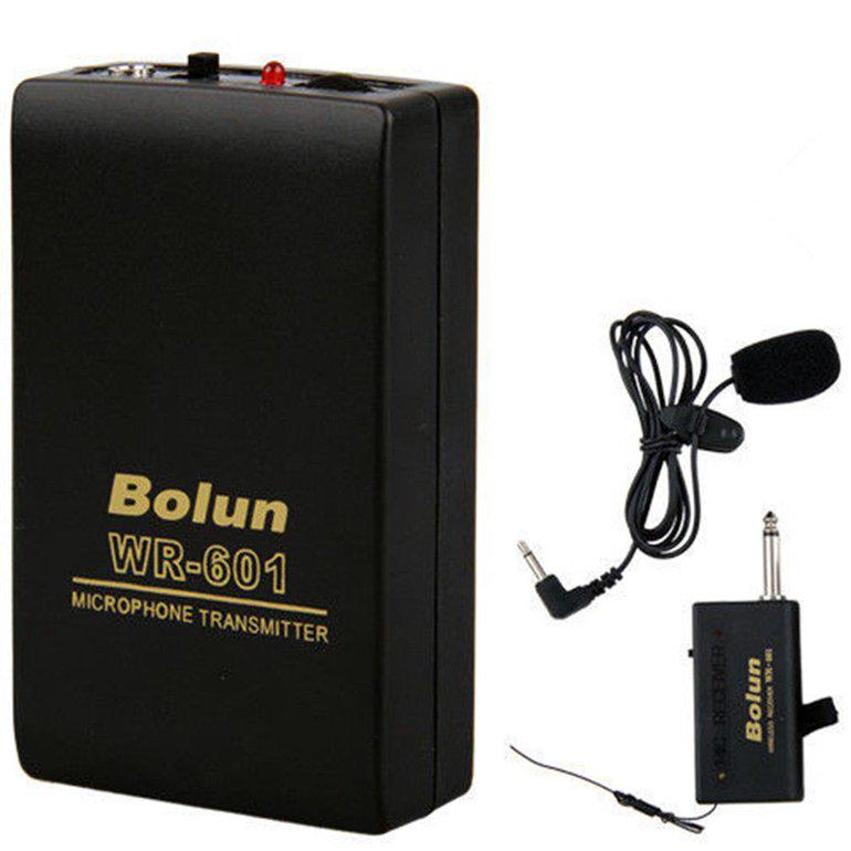 Buy Clip-on Wireless Microphone with Transmitter Waterproof Earphone ...