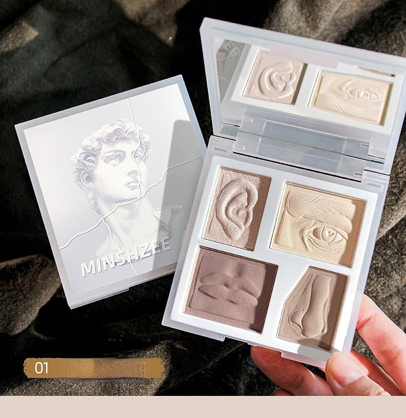 Cheap Gloss contouring disc one disc glitter face lightening fine ...