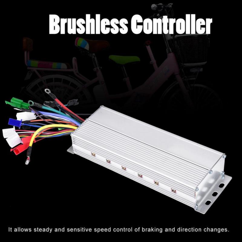 Buy 36V/48V 350W Brushless Motor Controller with LCD Panel for E-bike ...