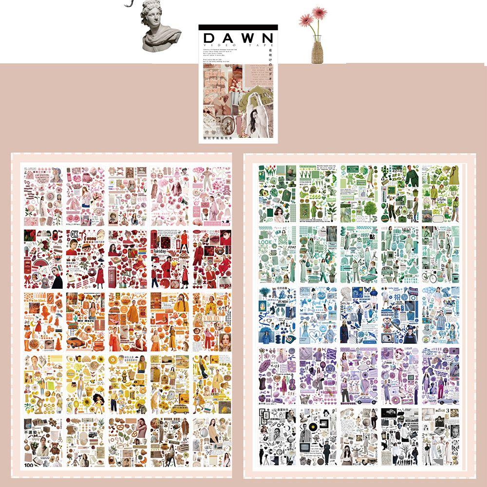 Cheap Decals DIY Animal Journal Stationery Sticker Sticker Book ...