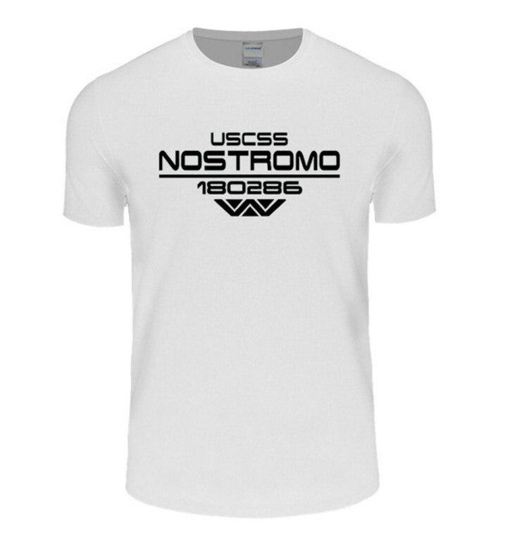 Buy Prometheus Alien Movie Weyland Corp Yutani USCSS Nostromo T Shirt T ...