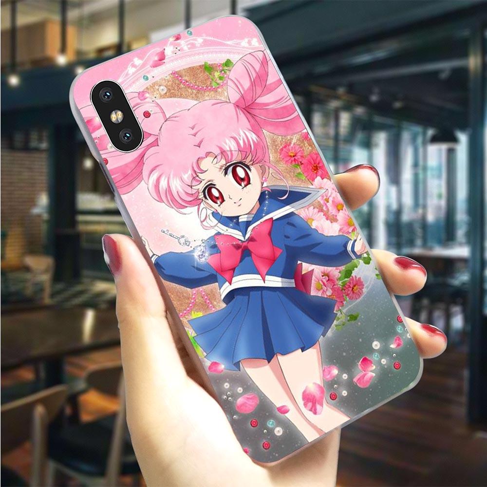 Buy Sailor Moon Crystal Plastic Phone Case for Samsung Galaxy A7 A6 A8 ...