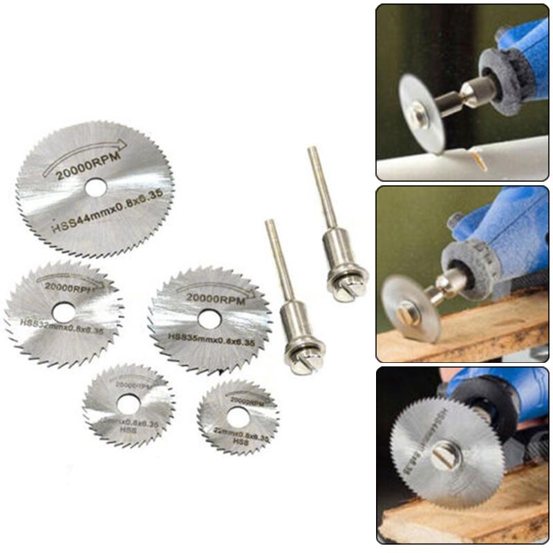 Buy Circular Disc Saw Set Mini Cutter Rotary Tool Wood Cutting Power ...