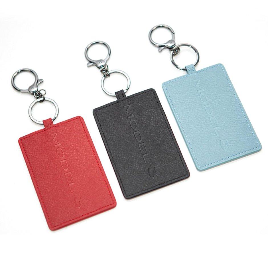 Cheap Key Card Holder Leather Car Key Card Protector Cover For Tesla ...