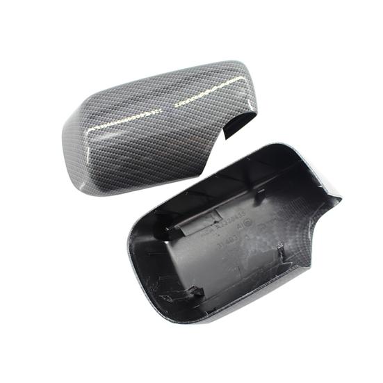 2Pcs Carbon Pattern Rearview Side Mirror Cover Housing 51168238375 ...