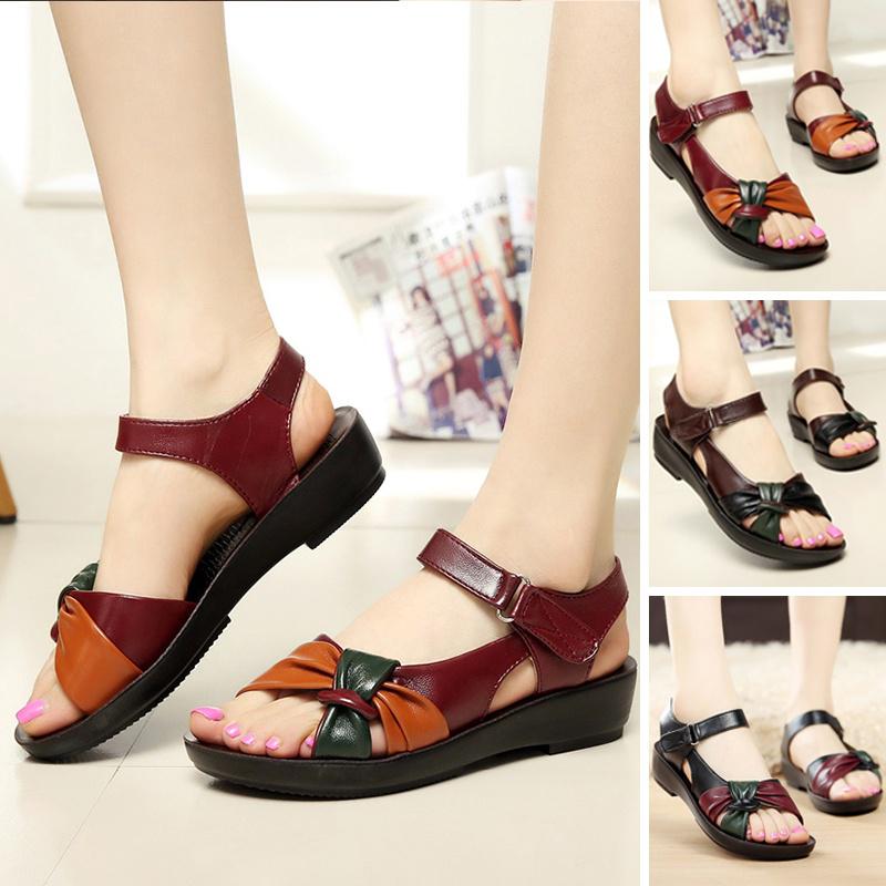 Buy All-match Women Soft Bottom Fashion Comfortable Sandals Summer ...