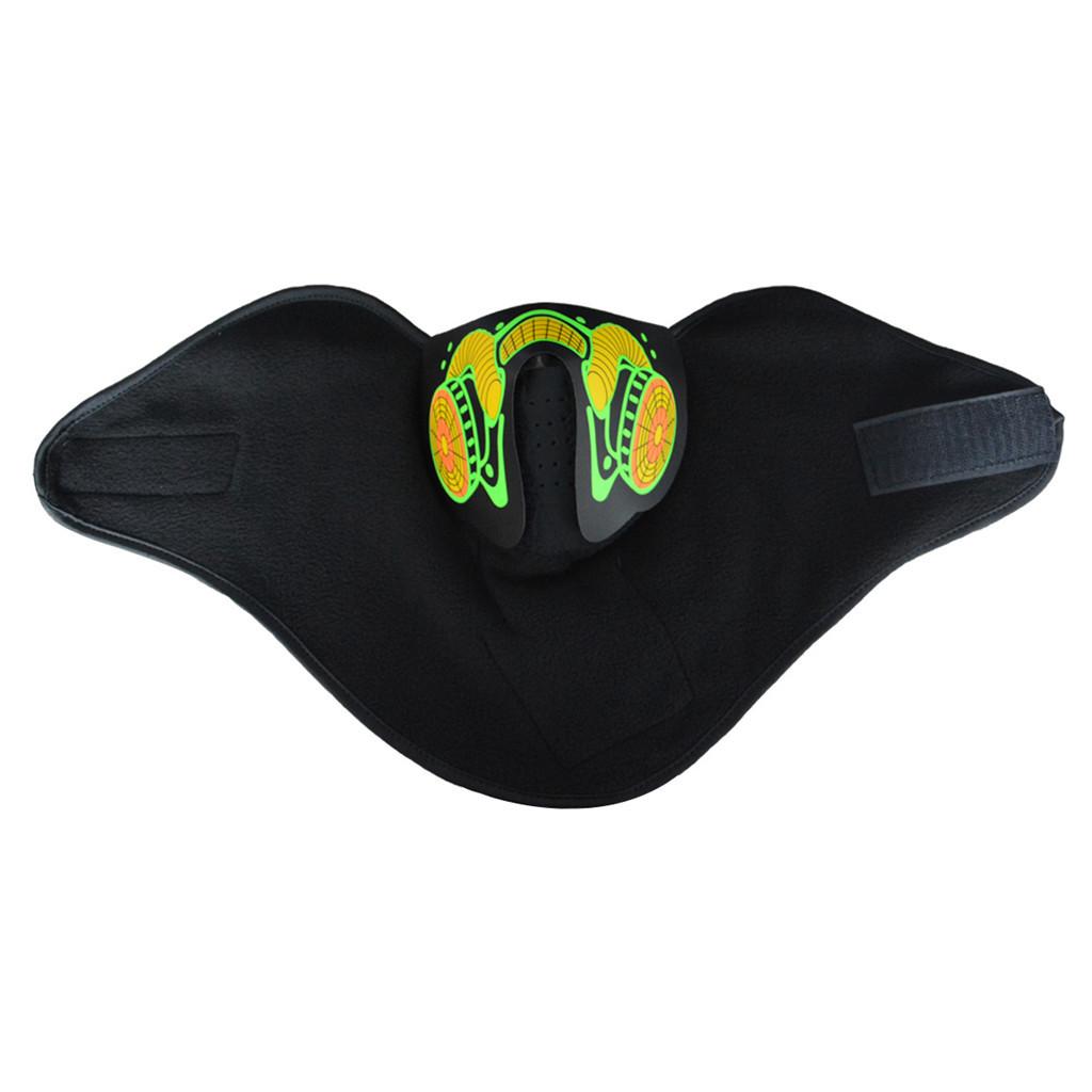 Party Voice-activated Music Mask LED Masks Clothing Big Terror Masks ...