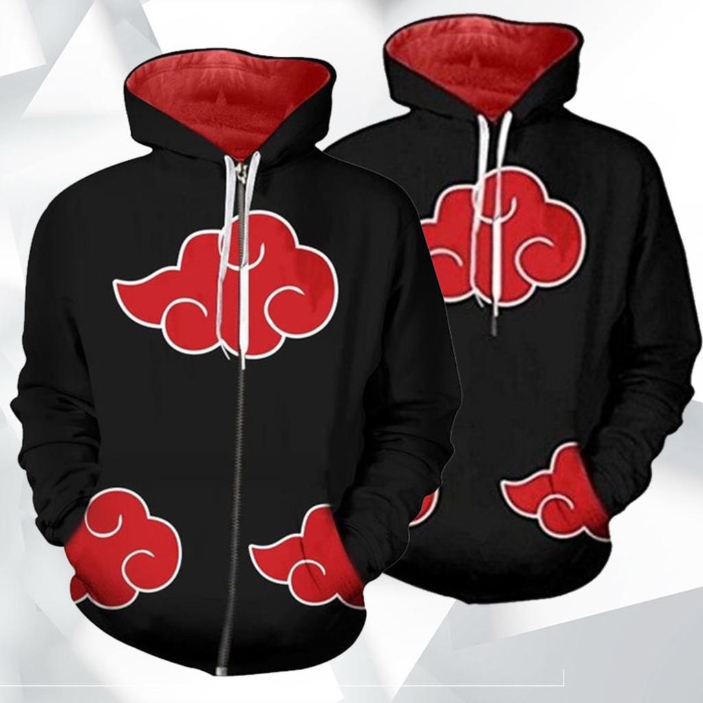Anime COS 3D Printing Zipper Pullovers Hooded Hoodies-buy at a low ...