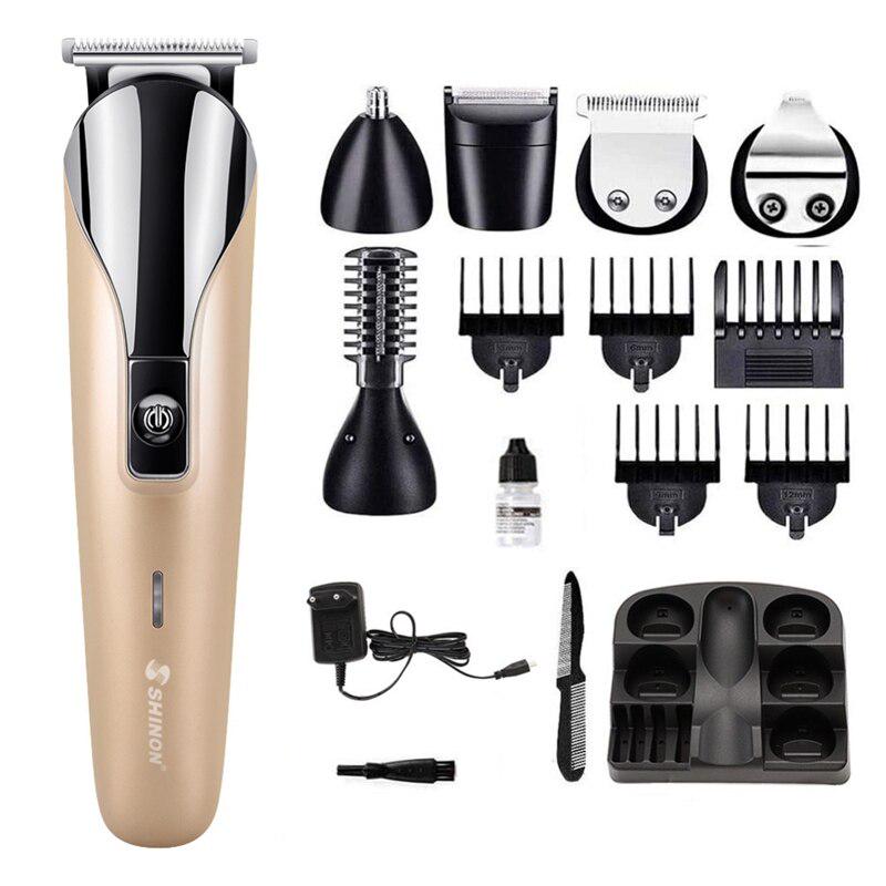 Buy 6 In 1 Barber Shop Hair Clipper Professional Hair Trimmer for Men ...
