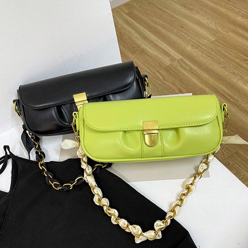 Buy Small Pu Leather Crossbody Shoulder Bag For Women 2021 Fashion ...