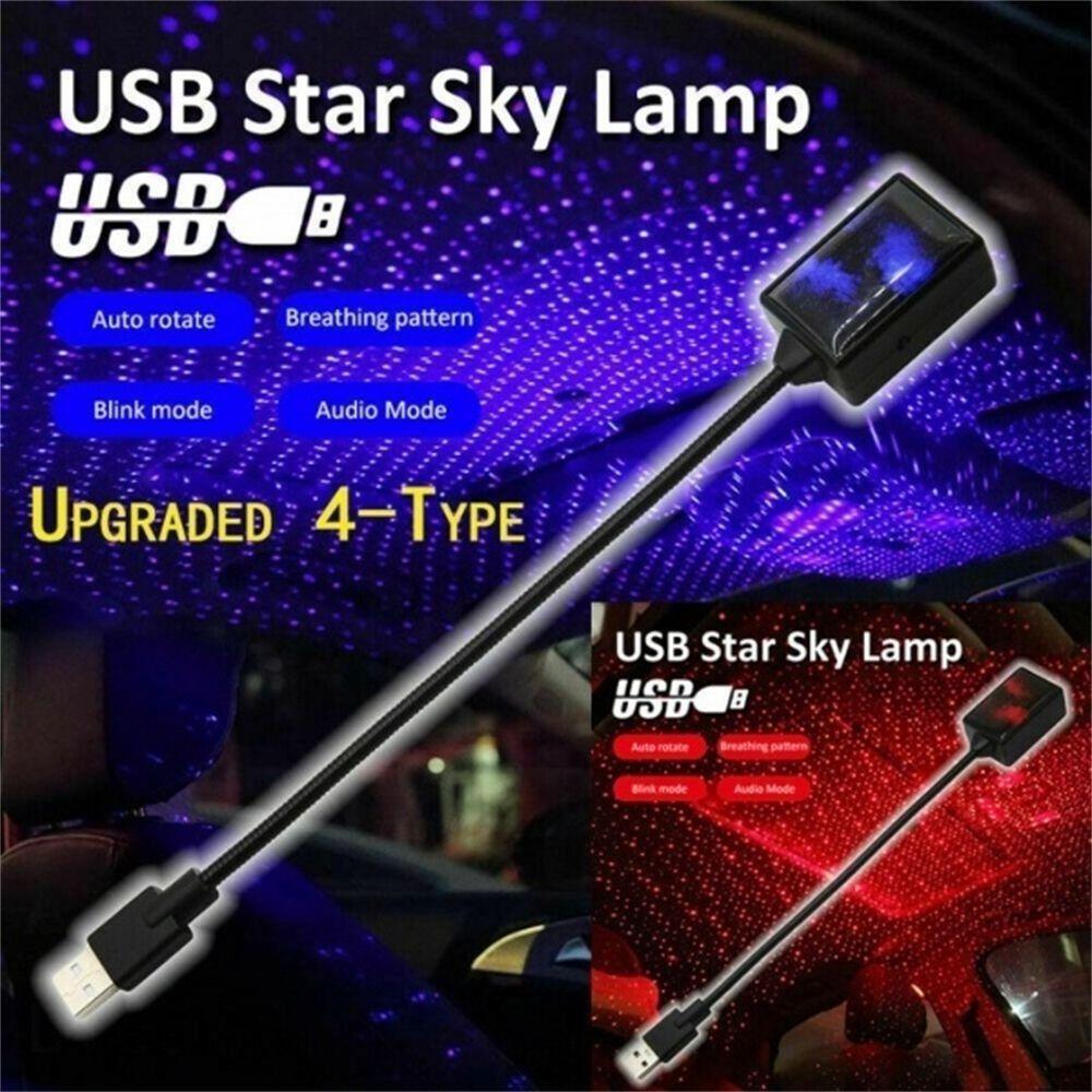 Buy Starry Sky Projection Auto Interior Lamp Car Roof Star Light Car ...