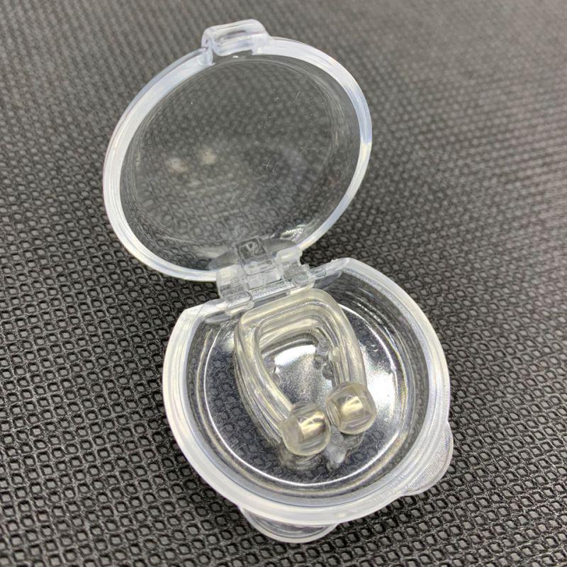 Magnetic Silicone Mini Nose Clip Non-toxic Respirator Nasal Dilator ...