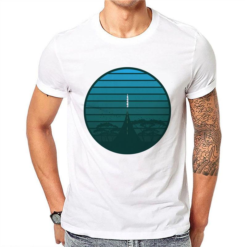 Buy Men White Top Apollo 13 Goes T Shirt at affordable prices — free ...