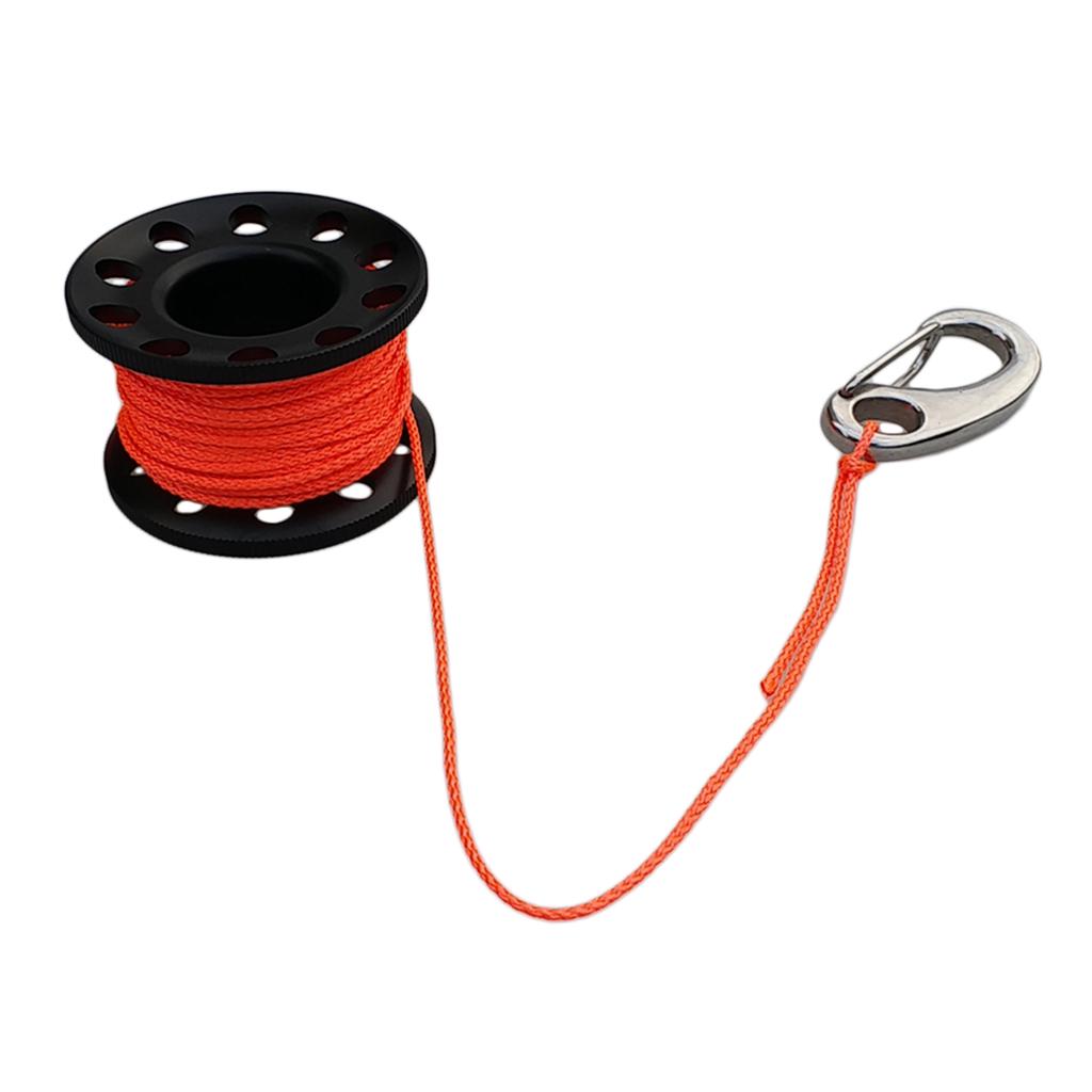 Buy 10m Alloy Cave Scuba Tech Diving Finger Spool Dive Guide Line Reel ...