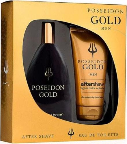 Buy Poseidon Gold Set: Eau De Toilette 50 Ml + After Shave Lotion 150 ...