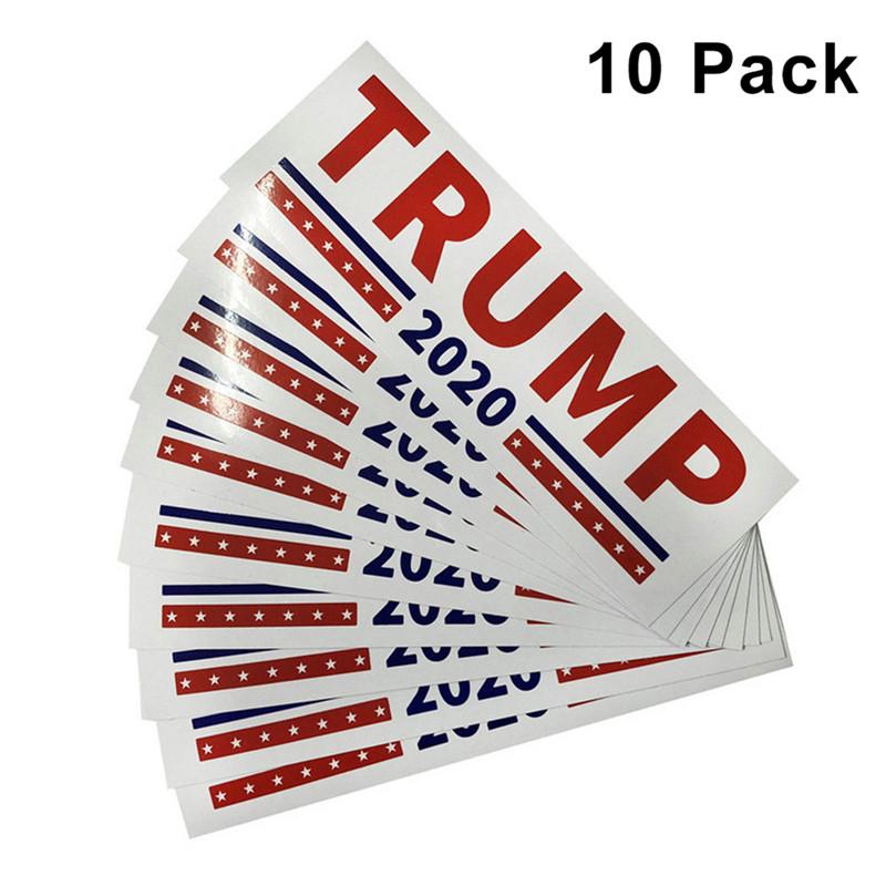 Buy 10X Car Bumper Stickers For Trump'S 2020 Presidential Election ...