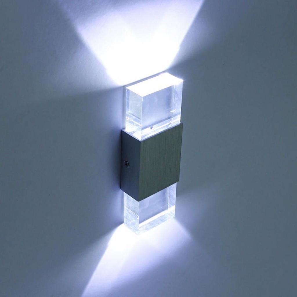 Buy Modern Double Heads LED Wall Lamp Night Light Lighting Indoor Home ...
