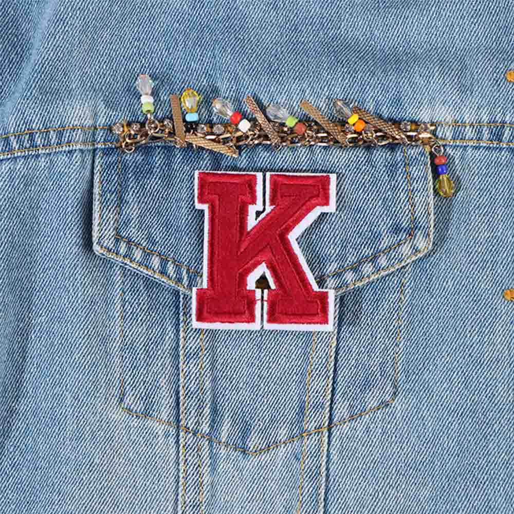 Buy Embroidery Sew On A-Z English Alphabet Apparel Letter Patches ...