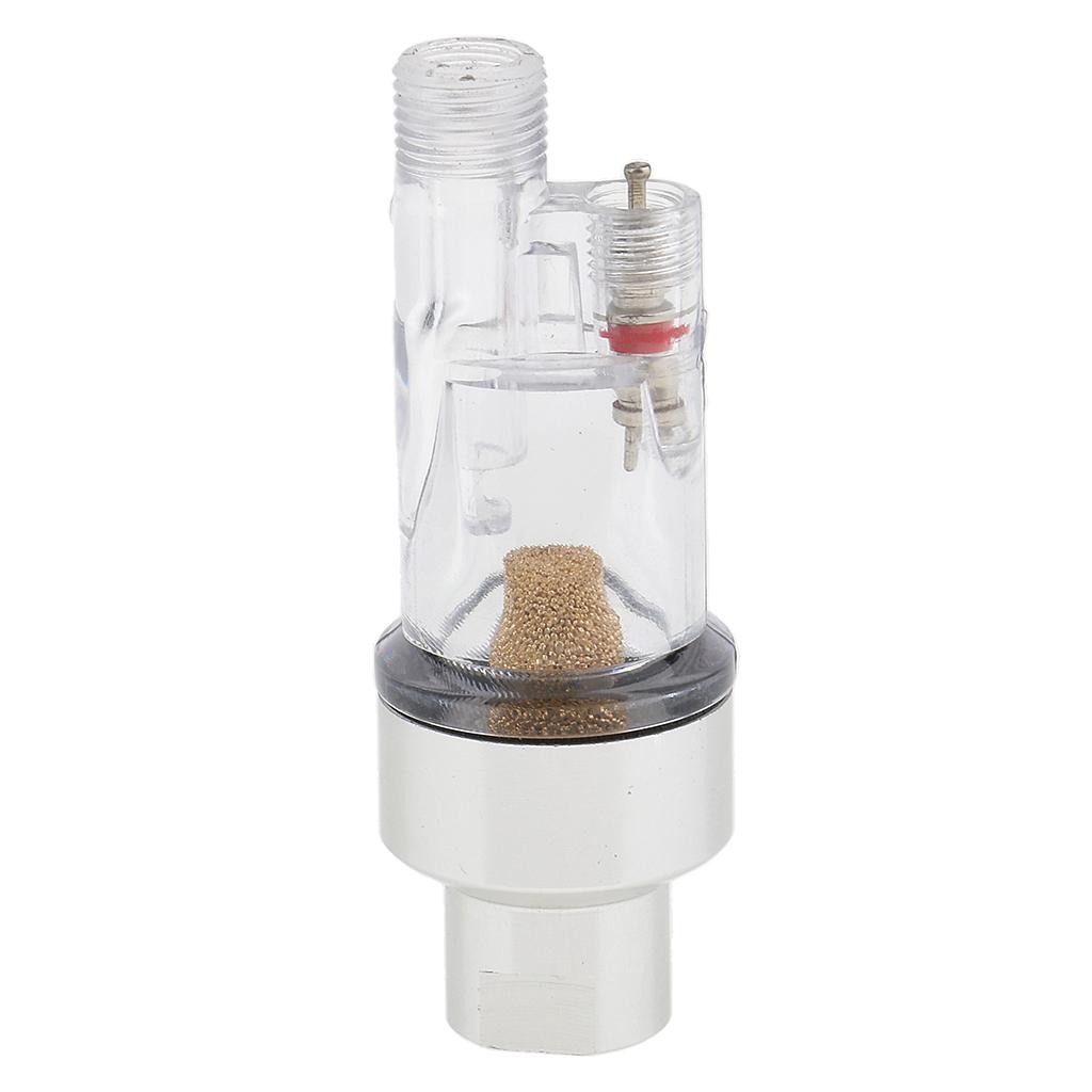 1/8" Airbrush In-Line Mini Separator Air Filter Moisture Water Trap ...