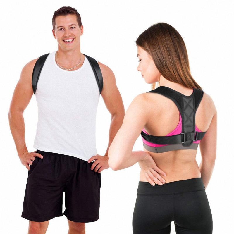 Invisible Stylish Back Body Belt Adjustable Prevents Slouching Fixed ...