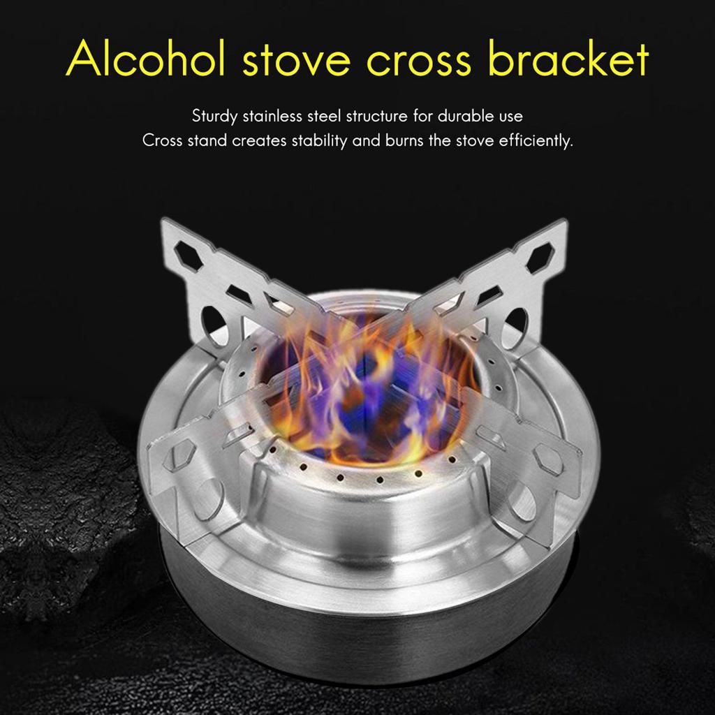 Satın alın Outdoor Alcohol Stove and Rack Combo Set Mini Portable ...