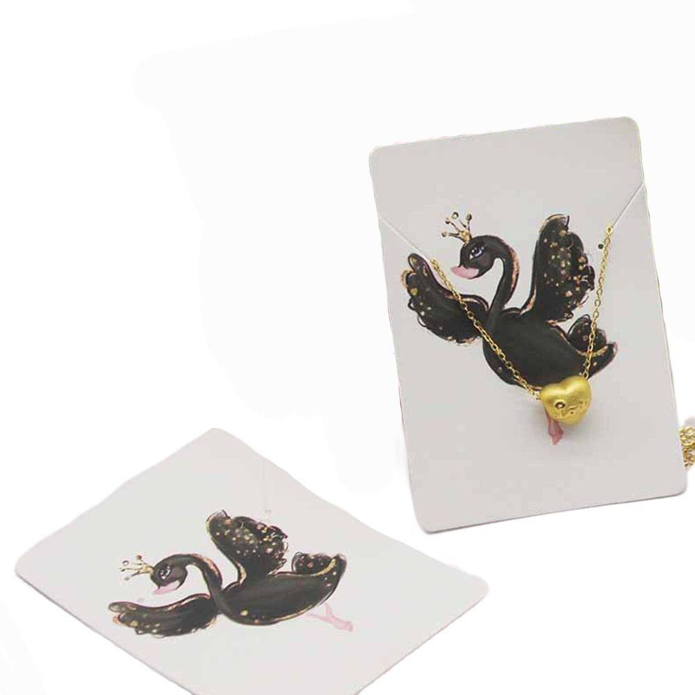 Cheap Display Tool Retail Accessories Packing Card Cartoon Swan Tag ...