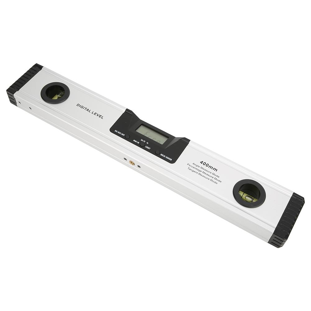 400mm Digital Backlight Laser Level Ruler Horizontal Vertical Bubble ...