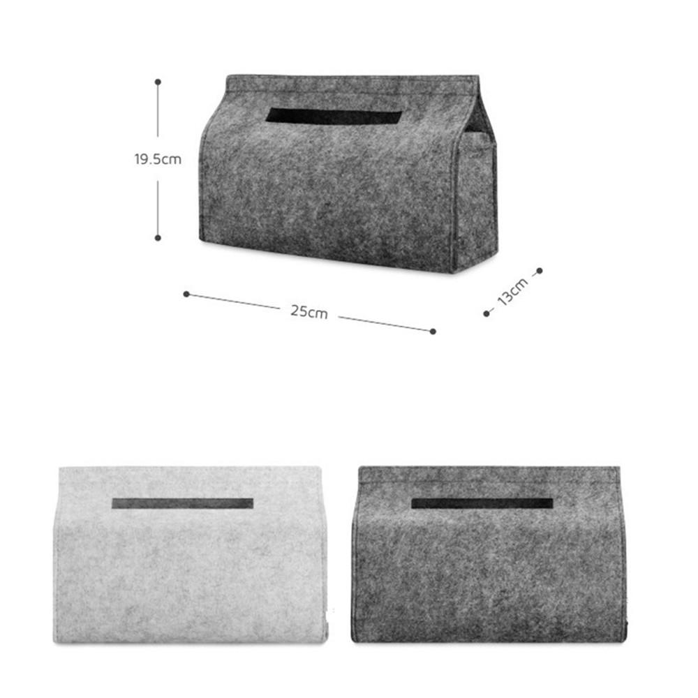 Buy Wool Felt High Quality Napkin Dispenser Tissue Case Box Paper ...