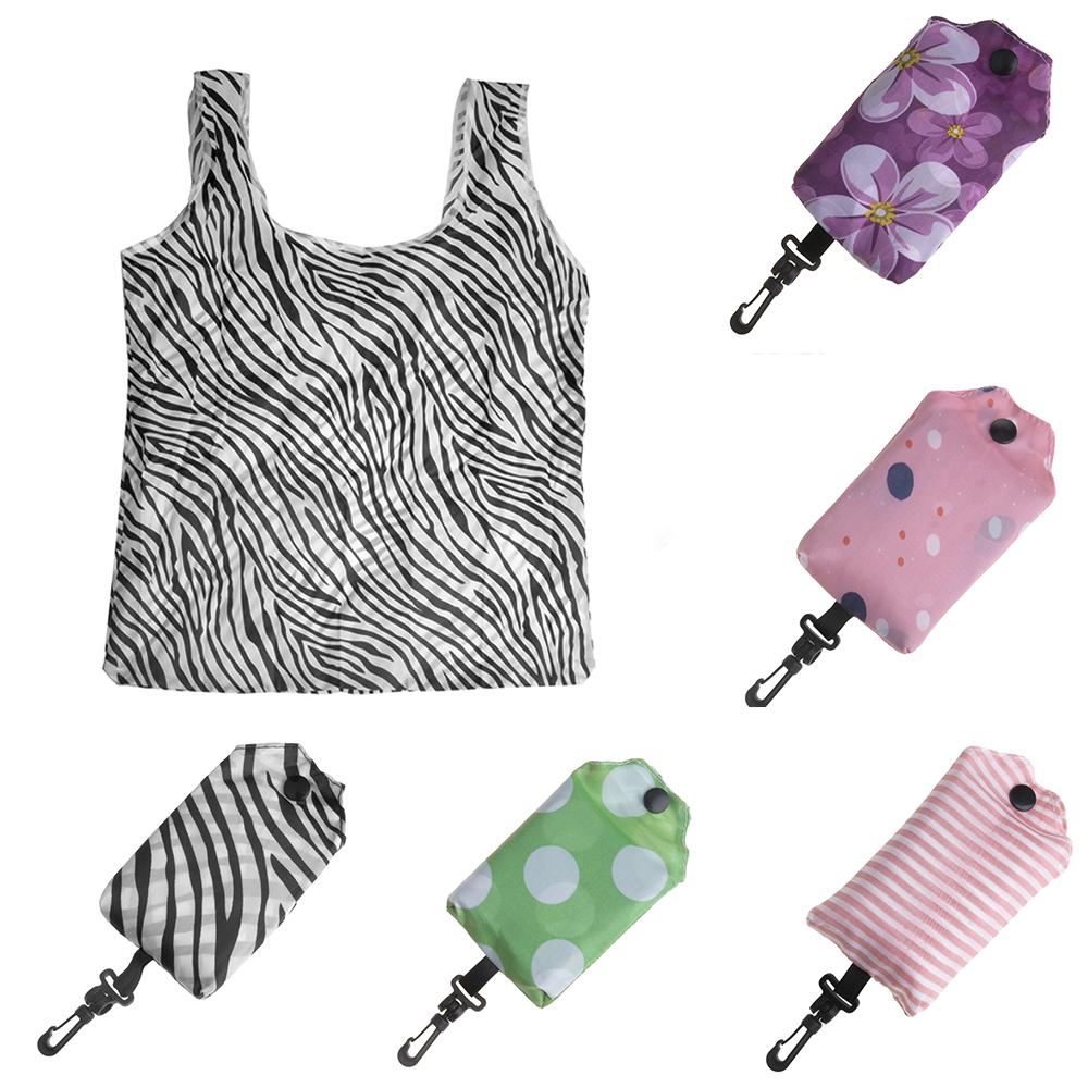 Buy Reusable Grocery Bags Foldable Shopping Tote Bag For Travel With ...