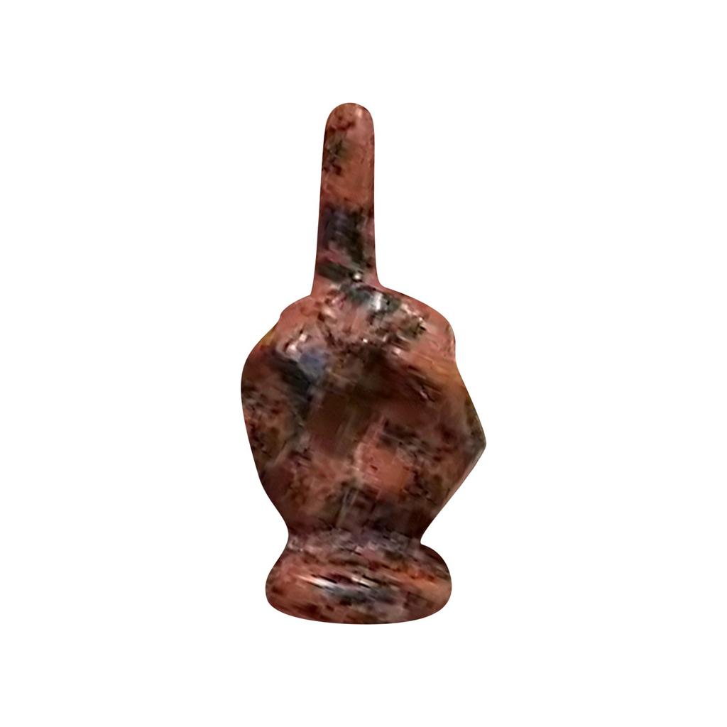 Cheap Middle Finger Crystals Figurine Funny Crystal Middle Finger ...