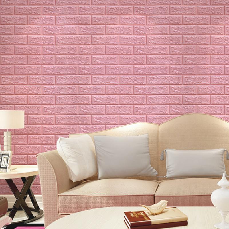 Buy 19Colors Backdrop Decor 3D Wall Stickers Waterproof Self-adhesive ...