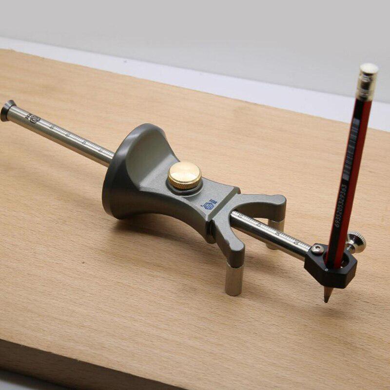 Buy Woodworking Scriber Straight Line Arc Parallel Marking Cutting ...