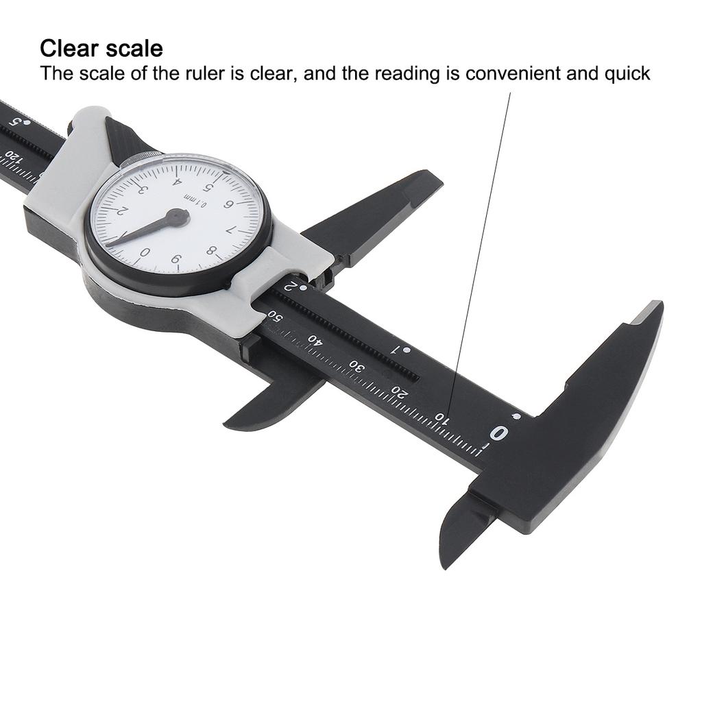 Cheap 150mm Dial Caliper Vernier Caliper with Dial Indicator Gauge ...