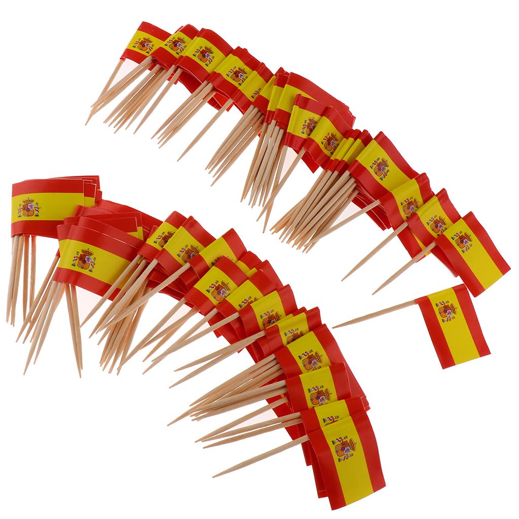200 Pieces Decorative Flag Toothpicks Party Food Decorations Australia ...