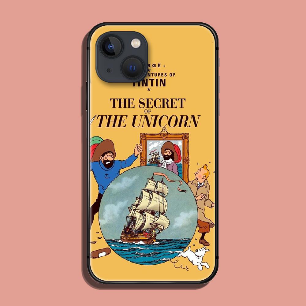 Buy Les Aventures De Tintin Phone Case For Iphone Samsung Galaxy Xiaomi ...