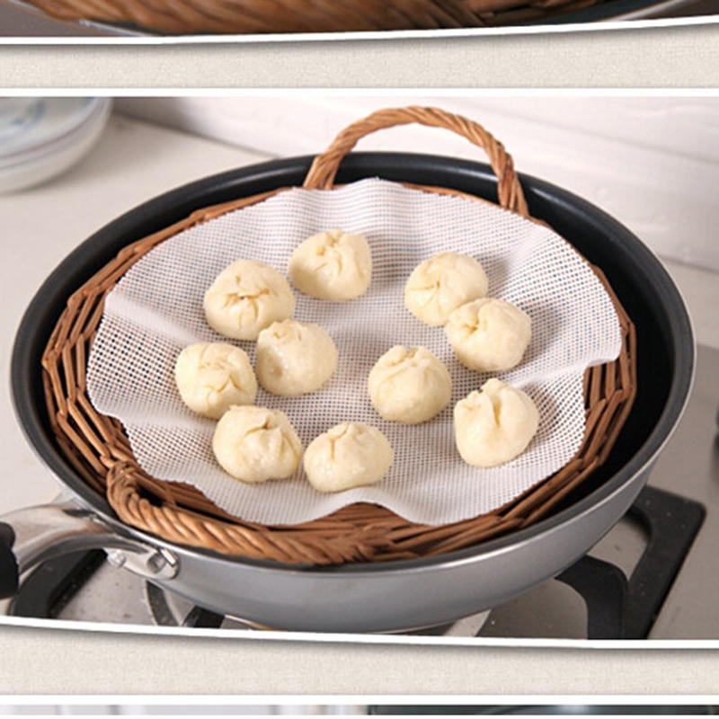 Buy Round Silicone Steamer Pad Steamed Stuffed Bun Bread Pad Household ...