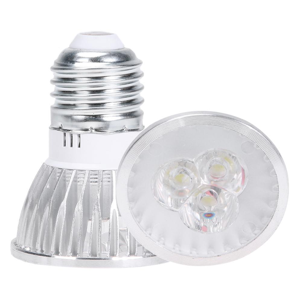 220V E27 Spotlight Bulb Energy Saving LED Bulb Lamp Light(3W White) US ...