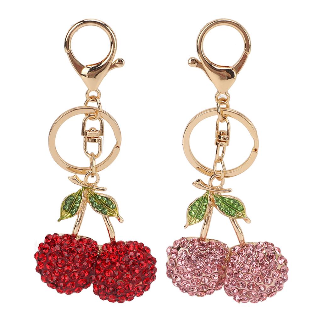 💰Köp billigt online Cherry Keychain Cherry Shape Cute Fashion Car ...